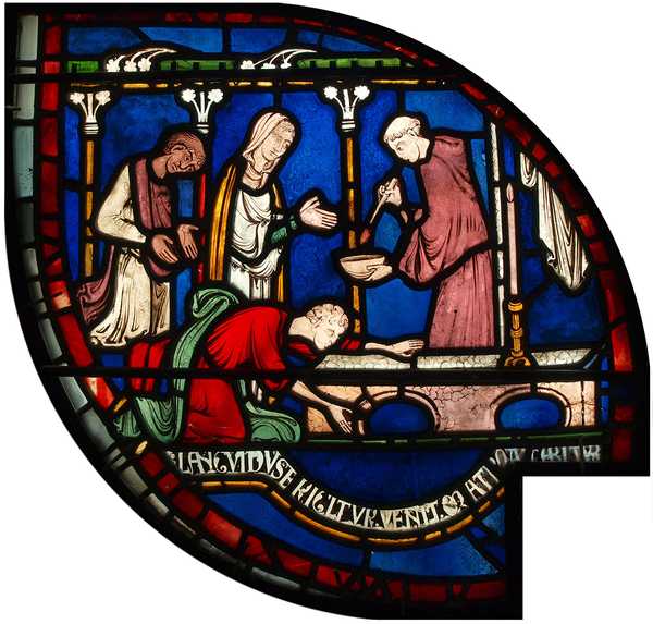 South West Window in the nave.